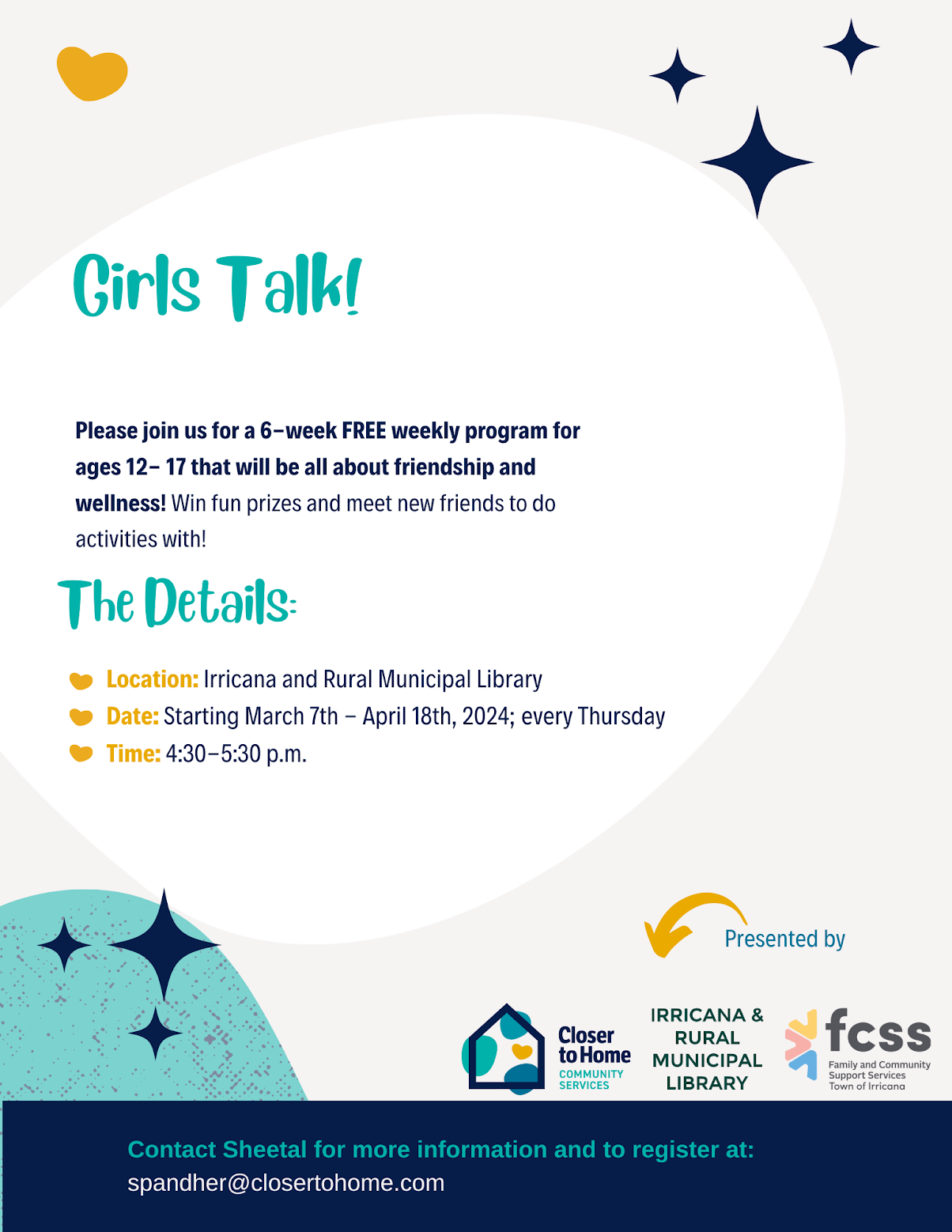 Girls Talk! | Village of Beiseker